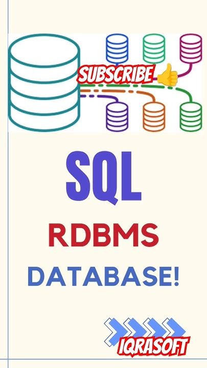 Sql Rdbms Database Shorts Shortsfeed Shortbeta Youtube