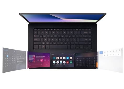 Asus Anuncia Zenbook Pro Com Screenpad E Notebook Com Duas Telas