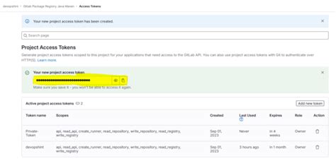 How To Push Maven Packages To Gitlab Package Registry