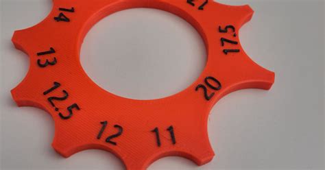 Radius Template By No L Download Free Stl Model