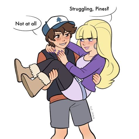 Dipper Pines And Pacifica Northwest Gravity Falls Drawn By Elledraws