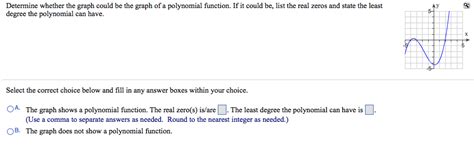 solved determine whether the graph could be the graph of a