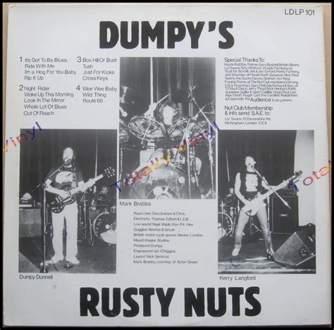 Totally Vinyl Records Dumpys Rusty Nuts Somewhere In England