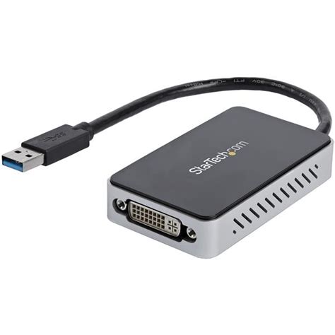 USB To DVI Adapter With Built In USB Hub StarTech Com