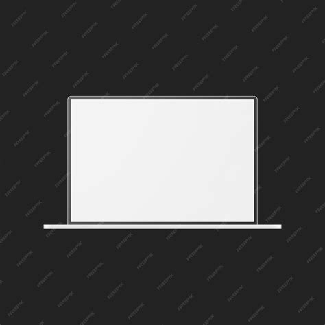 premium vector laptop vector mockup computer screen template
