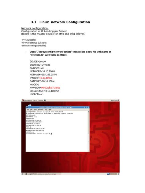 Linux Network Configuration Pdf
