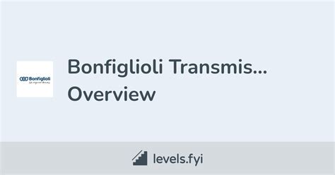 Bonfiglioli Transmissions Careers Levels Fyi
