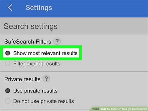 Easy Ways To Turn Off Google Safesearch With Pictures