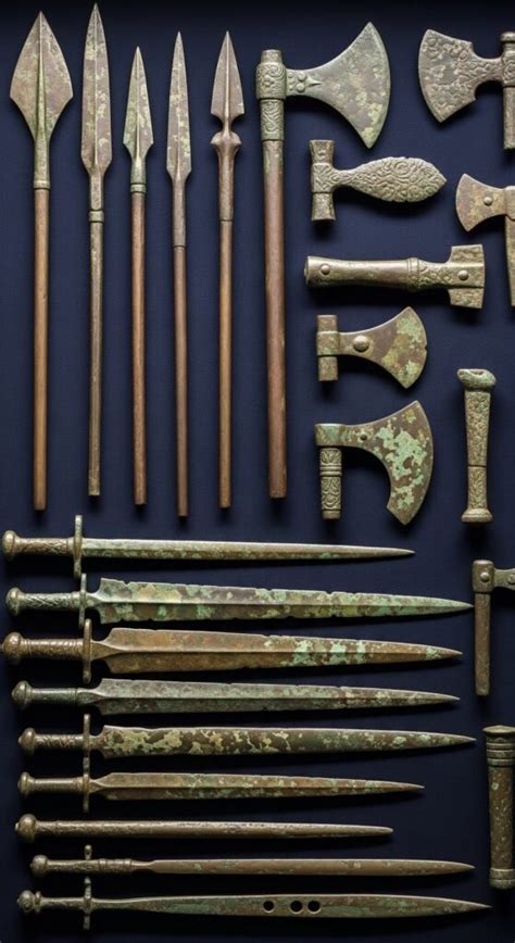 Bronze Age Weapons And Warfare From Daggers To Chariots