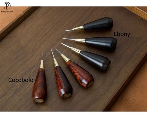 Leathercraft Detachable Scratch Awl Round France Diamond Awl Etsy