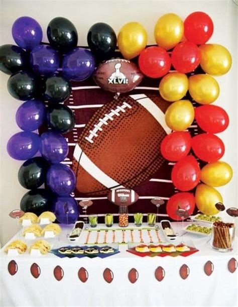 Futbol Americano Decoración De Fiestas De Cumpleaños Superbowl