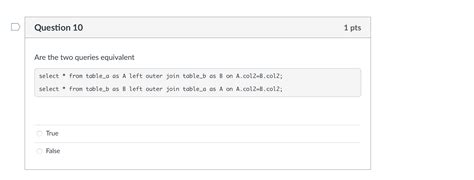 Solved Question Pts The Query Select Name Course Id Chegg