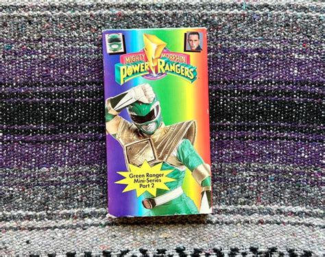 Vintage Mighty Morphin Power Rangers Vhs Green With Evil Pt 2 1994