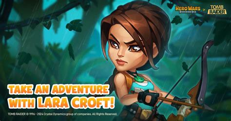 Lara Croft Approda Su Hero Wars Dominion Era Tomb Raider Italia
