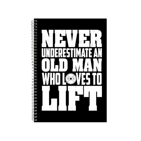 Gym Notebook T Idea A4 Notepad Pad 66 Shop Today Get It Tomorrow