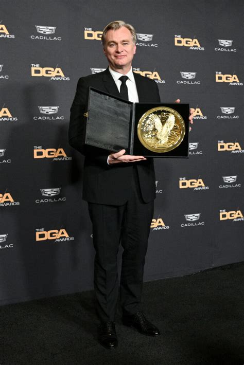 Christopher Nolan Lors De La 76e édition Des Dga Awards Amilcar