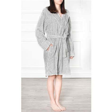Pavilia Women Hooded Fleece Robe With Satin Trim Plush Bathrobe