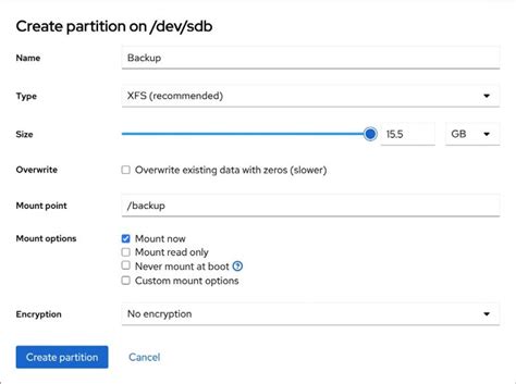 adding a new disk drive to a rocky linux 9 system answertopia