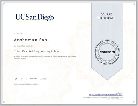 coursera java programming programming java software objectorientedprogramming anshuman sah