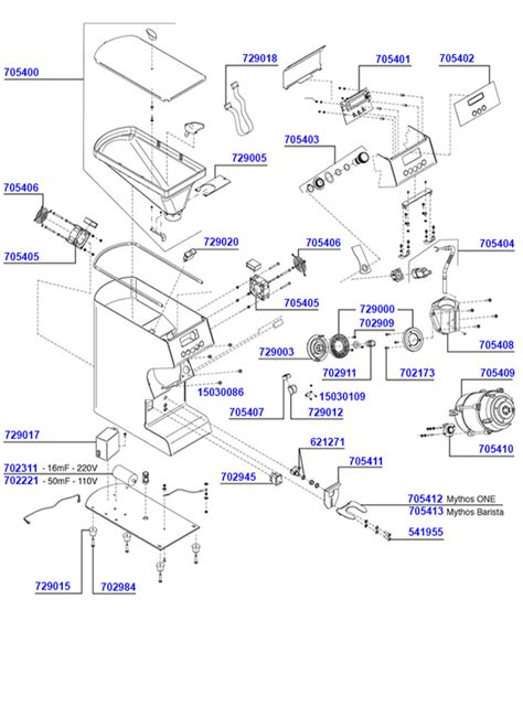 Va Mythos One Spare Parts Victoria Arduino Coffee Parts