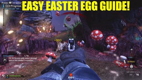 Mushroom Easter Egg Guide Awakening Cod Ghost Extinction Youtube