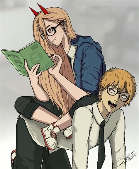 Fanart Denji And Power Rchainsawman