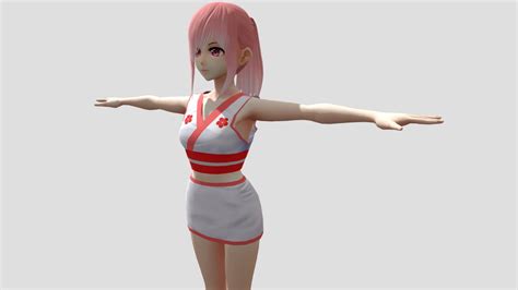 【anime Character Alex94i60】chiya Ninja 3d Model