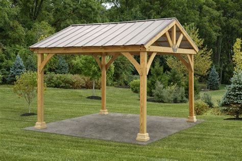 Yardcraft Westmont 125 Ft W X 12 Ft D Solid Wood Patio Gazebo