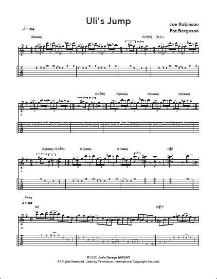 Ulis Jump Tab Joe Robinson Store