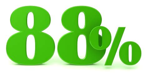 백분율 기호 금리 녹색 3d 판매 저축 심볼 흰색 배경에서 번호 88 아이콘 0명에 대한 스톡 사진 및 기타 이미지 0명 3차원 형태 가격 Istock