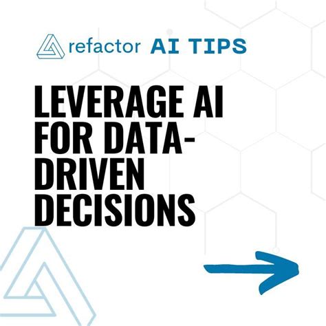 Refactor On Linkedin Leverage Ai For Data Driven Decisions 📊🔍 Utilize