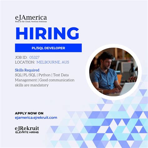 Ejamerica On Linkedin Plsqldeveloper Plsqljob Oracledeveloper Databasejob Sqldeveloper…