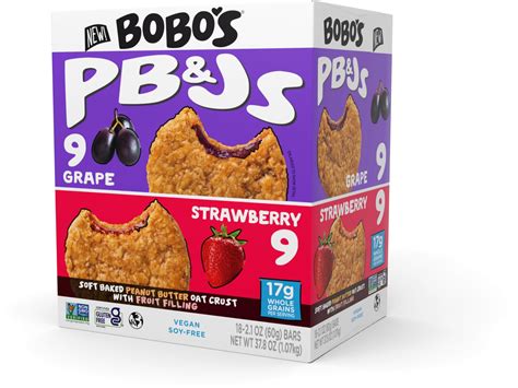 Bobos Pbandj Variety Pack Akf18 18 Pack