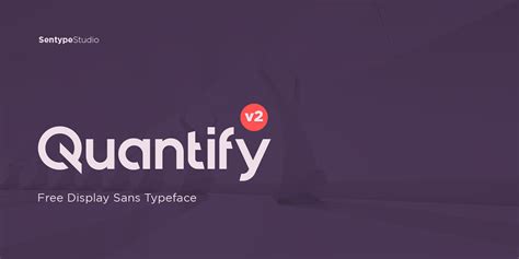 Quantify V2 Typeface All Free Fonts