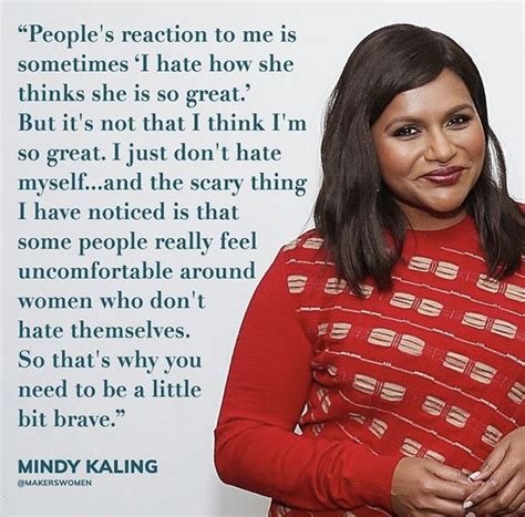 🙌🏼🙌🏼🙌🏼 Woman Quotes Feminism Mindy Kaling Style
