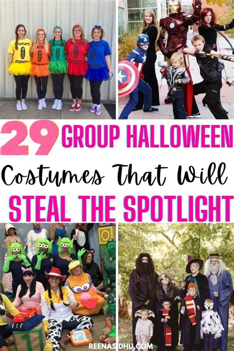 👻 29 Group Halloween Costumes That Will Steal The Spotlight 🎃