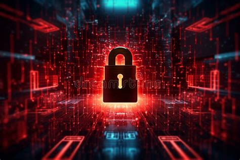 Cyber Security Critical Importance Of Cyber Security In The Digital Age Stock Illustration