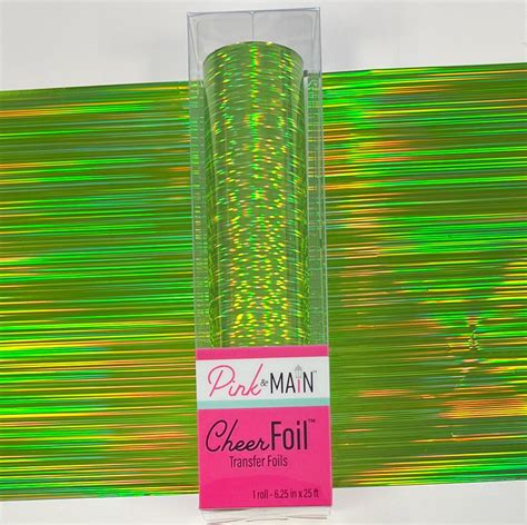 Pink And Main Cheer Foil Streaks Green 662987957151