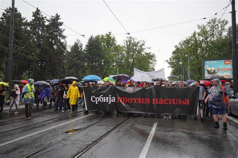 Večeras Je Peti Protest Srbija Protiv Nasilja Blinkba