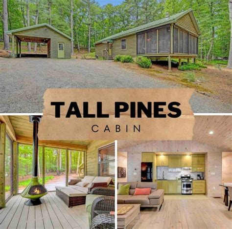 Tall Pines Cabin Close To Lake Wallenpaupack Houses For Rent In
