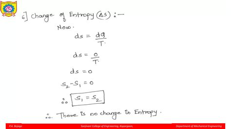 Basic Thermodynamics Unit 4 Ppt By New Format Adiabatic And
