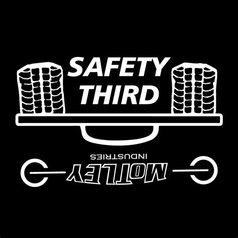 Safety Third Mens T Shirt Black Motleyindustries