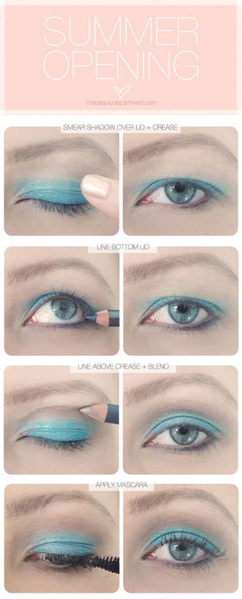 How To Apply Eye Makeup For Blue Eyes Over 50