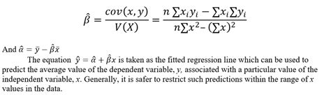 Simple Linear Regression And Correlation Concept Of Simple Regression