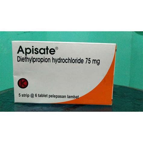 Jual Apisate Diethylpropion Hydrochloride 75mg Di Seller Raditya