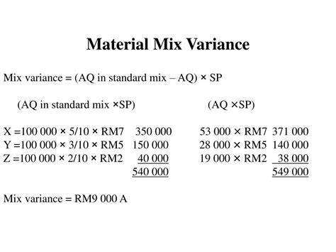 Calculate Material Yield Variance At Elizabeth Howard Blog