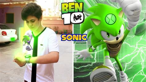 Sonic Vs Ben 10