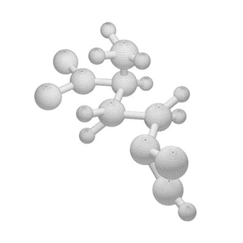 Glutamic Acid 3d Model