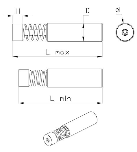 Linearer Stobdampfer Isc Plastic Parts
