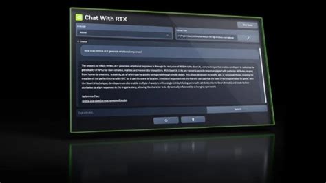 Nvidia Unveils New Ai Chatbot Rtx Which Works From Your Pc